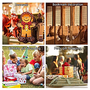 BOROLA 25 Pcs Handmade DIY Tassels 13cm/5 Inch Silky Soft Craft Mini Tassels for DIY Projects, Jewelry Making, Decoration, Bookmarks (Blue)