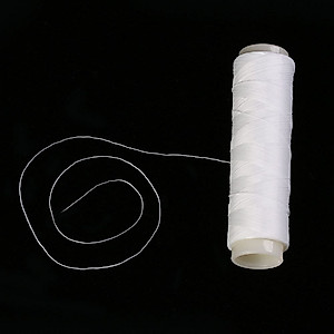 PZRT Invisible Nylon Fishing Bait Elastic Thread Spool Fishing Lure Wire Tackle Accessories, White