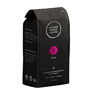Kicking Horse Coffee, Hola, Light Roast, Ground, 10 oz