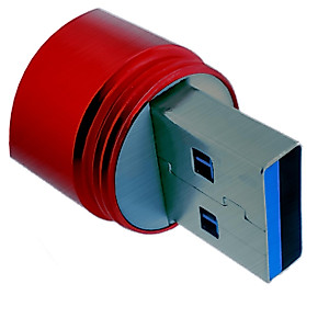 EcooDisk 128GB USB 3.0 Flash Drive Wine Bottle Shaped Zip Drive Cute Memory Stick High Speed Thumb Drive Cool USB Sticks Date Storage Fun Jump Drive Metal Pen Drive