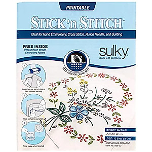 Sulky Stick N Stitch stabilizer