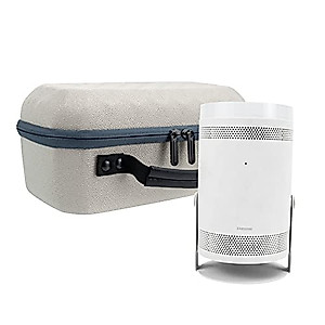 Hard Carrying Case for Samsung The Freestyle Projector, Portable Storage Case Perfectly fits with The Freestyle Projector