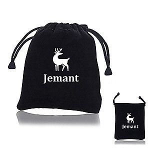 Jemant White Feather Earrings For Women Boho Style Long Faux Pearl Tassel Chain Cubic Zirconia Dangle Drop Aesthetic Elegant Black Feather Earrings For Bride Mothers Wife (White)