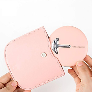 DYPASA Vanity Mirror LED Makeup Mirror with Fill Light Makeup Mirror Portable Folding Handheld Small Mirror Beauty Mirror Bedroom HD Makeup Mirror Household Cosmetic Mirror
