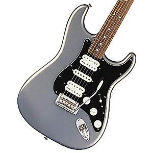 Fender Player Stratocaster HSH Electric Guitar, with 2-Year Warranty, Silver, Pau Ferro Fingerboard