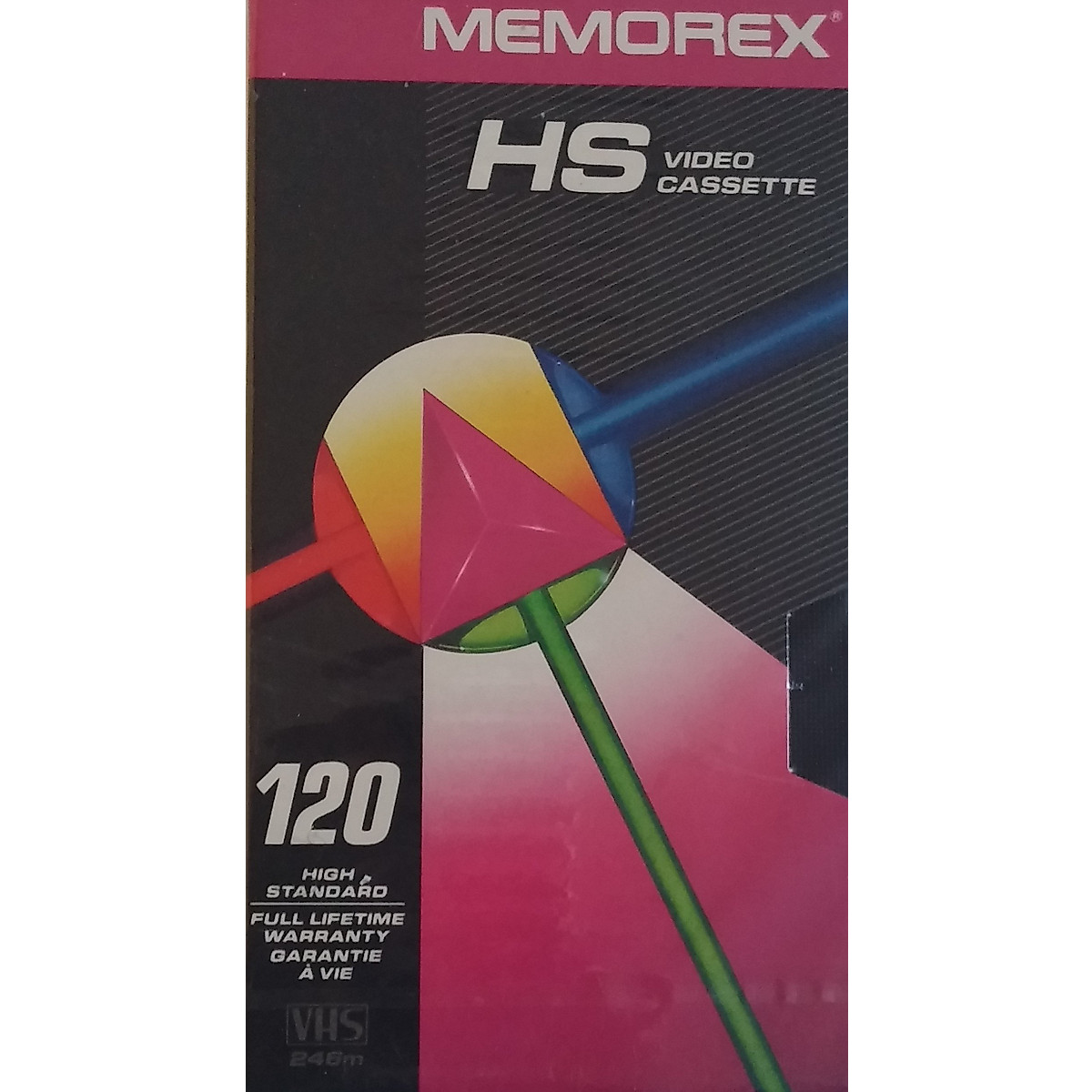 Memorex 120 High Standard Video Cassette, 2 Pack