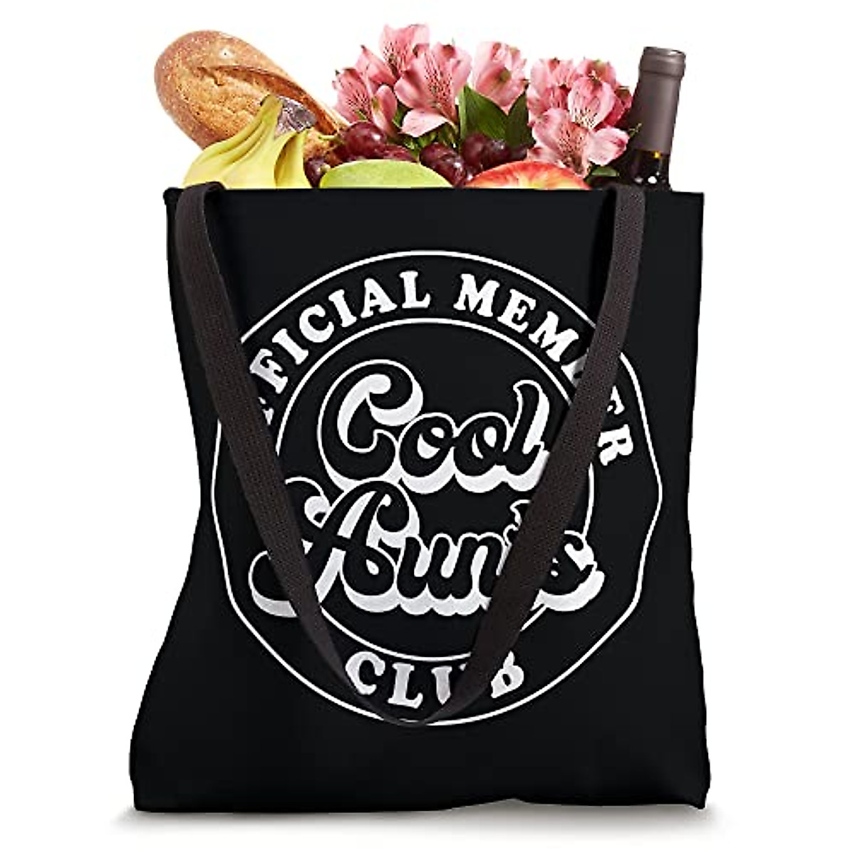 Official Member Cool Aunts Club Auntie Aunt Mother's Day Tote Bag