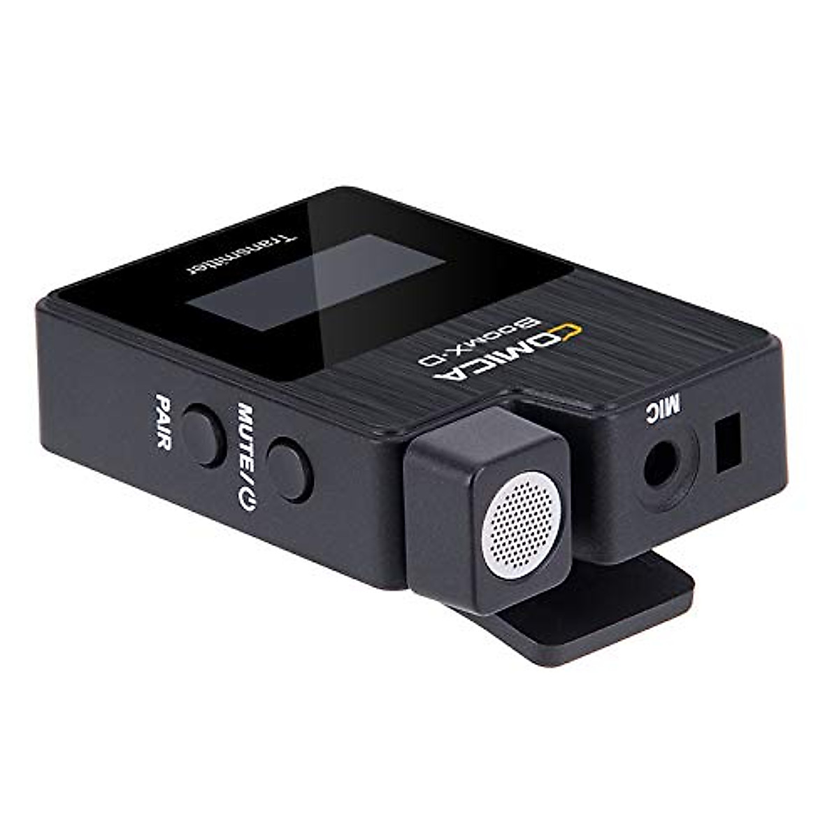 COMICA BoomX-D D2 2.4G Wireless Lavalier Microphone System Digital 1-Trigger-2 Wireless Microphone Transmitter & Receiver for Smartphone Camera Podcast Interview YouTube