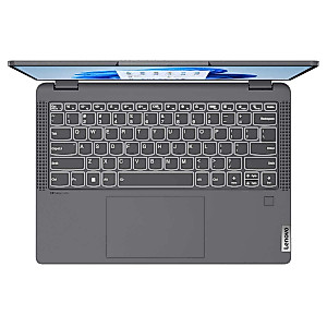 Lenovo 2023 Flex 5 2-in-1 Laptop 14'' 2.8K OLED Touch 12th Intel i7-1255U 10-Core Iris Xe Graphics 16GB RAM 1TB SSD KB FP Reader Win 11 Pro w/ RATZK 32GB USB and Pen,Storm Grey (82R7)