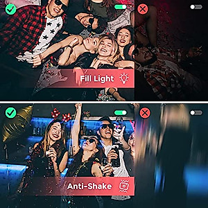 TOBERTO HD 1080P Digital Camera, 36MP 16X Digital Zoom Vlogging Mini Camera with LCD, Digital Point and Shoot Camera Video Camera, for Kids Students Beginners Beauty Face