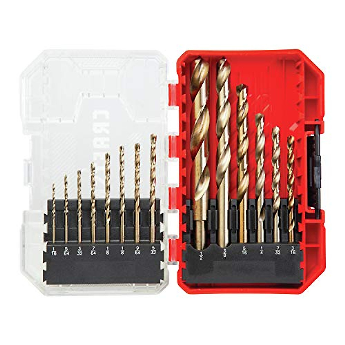 CRAFTSMAN Drill Bit Set, Gold Oxide, 14-Piece (CMAM2214)