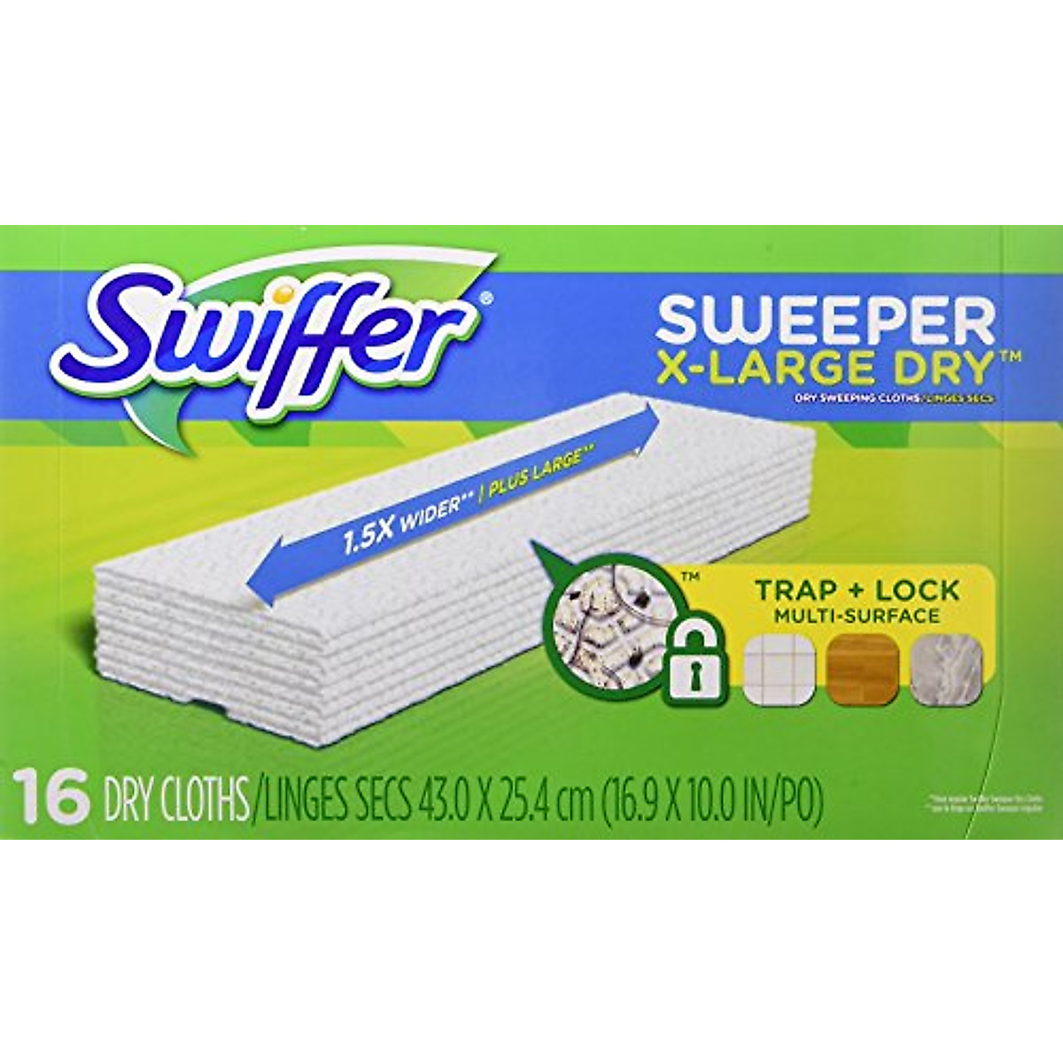 SWIFFER SWEEPER PRO CLOTHS, PROFESSIONAL - 16