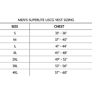 O'Neill Men's Superlite USCG Life Vest,Black/Black/Smoke:White,L
