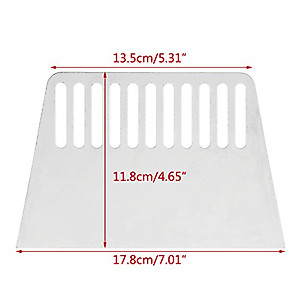 kobeIeen Wallpaper Smoother Smoothing Scraper Tool Flexible Rigid