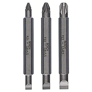 Bosch 2607001747 Double Ended Bit Set (3-Piece)