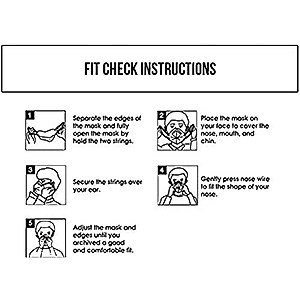 Black KF94 Mask 50PCS for Adult Protective 3D Face Safety Dust Mask 4 Ply Disposable Face Mask Suitable for daily protection