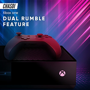 CHASDI Xbox one Wireless Controller V2 for All Xbox One Models, Series X S and PC (Red)