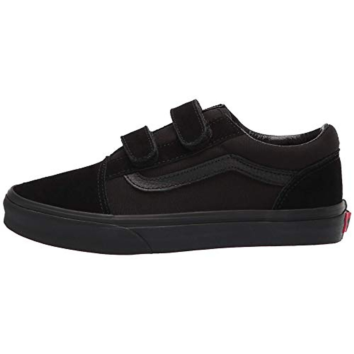 Vans Old Skool V Junior/Big Kids Shoes Sneakers Boys/Girls (Black/Black, 6, Numeric_6)