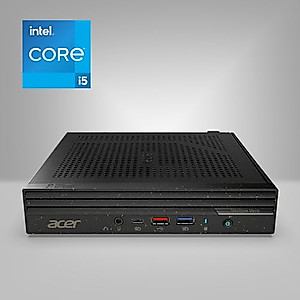 Acer Veriton Vero Mini VVN4690GT-I516G5 Desktop | Intel Core i5-12400T | 16 GB DDR4 | 512 GB PCIe 4.0 SSD | Wi-Fi 6E | USB KB & Mouse | Windows 10 Pro 64-bit (Free Upgrade to Windows 11 Pro 64-bit)