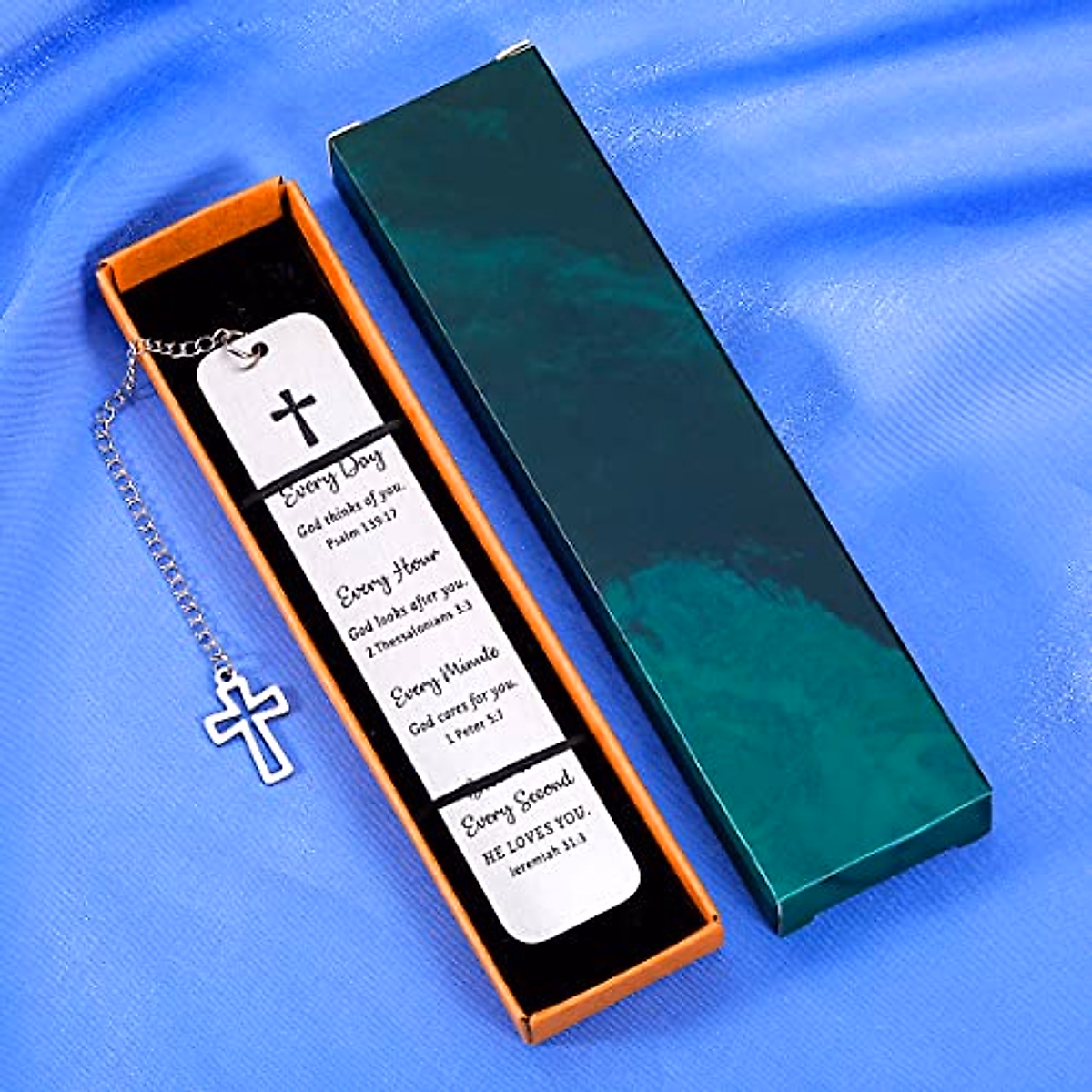 Christian Gifts for Women Men Bible Verse Bookmarks for Book Lovers Religious Gifts for Women Friends Inspirational Gifts for Women Stocking Stuffers for Teens Baptism Gifts for Boys Girls Kids