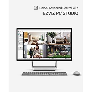 EZVIZ Indoor Security Camera 1080P WiFi Baby Monitor, Smart Motion Detection, Two-Way Audio, 40ft Night Vision, Works with Alexa & Google Assistant(C1C)