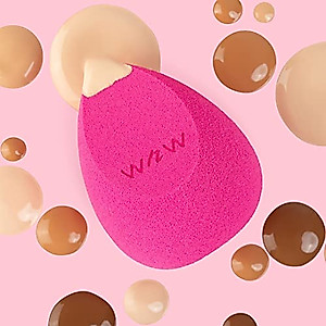 Makeup Sponge By Wet n Wild Blending Beauty Sponge for Liquid, Cream, and Powder, Vegan, Cruelty Free