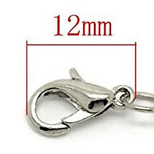 It's All About...You! Rose Clip on Charm Perfect for Necklaces and Bracelets 101R