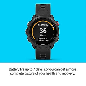 Garmin 010-02120-20 Forerunner 245 Music, GPS Running Smartwatch with Music and Advanced Dynamics, Black