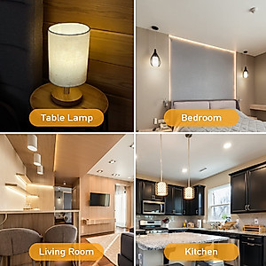 Genixgreen Low Watt Light Bulb, Frosted LED Night Light Bulb 15W Equivalent,T28 1.5 Watt Tiny LED Fridge Bulb Decorative E26 Edison Bulb,Warm White 2700k, CRI 90+, 80LM, Pack of 2