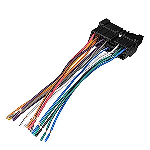 Bingfu Wiring Harness for Select 99-08 Hyundai Kia Vehicles Aftermarket Car Stereo Radio Wire Harnesses XC12