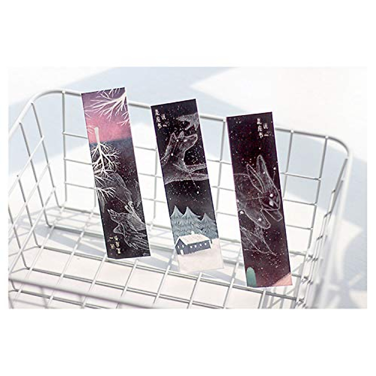 The Constellation Theme Colorful Bookmarks, 30 PCS