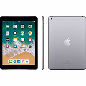 2019 Apple iPad (10.2-inch, Wi-Fi, 128GB) - Silver (Renewed Premium)