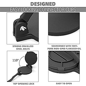 Cast Iron Tortilla Press, Heavy Duty Tortilla Maker, 10-inch Flour Tortilla Press with Foldable Handle,Taco press with Some Parchment Paper,10 Inch