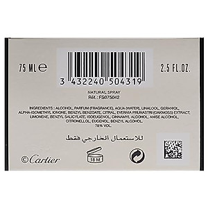 Cartier La Panthere Legere Women's Eau de Parfum Spray, 2.5 Fl Oz