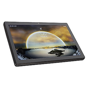 10.1 Inch Tablet for Android 12, 3G Phone Call Tablet with Octa Core CPU, 6GB RAM 256GB ROM, 2.4G 5G WiFi, 8+16MP Camera Gaming Tablet PC (Black)