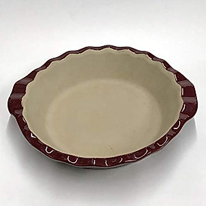 Pampered Chef Stoneware Deep Dish Pie Plate