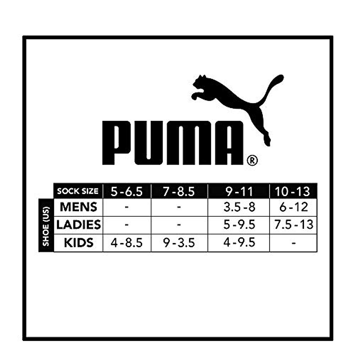 PUMA Women's 6 Pack Low Cut Socks, White/Light Purple, 9-11