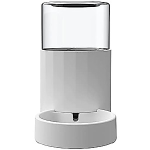 CZPET 3L Pet Water Dispenser Without Electricity Unplugged Automatic Water Bowl Dispenser Gravity Water Dispenser for Cats Water Self Feeder Dog Fountain Dogs Bowl Bottles for Kitten Puppy