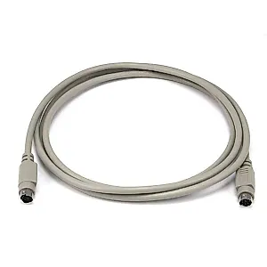 Monoprice PS/2 MDIN-6 Male to Male Cable - 6 Feet - Used as PS/2 Keyboard/Mouse Connector