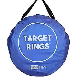 OnCourt OffCourt Tennis & Golf Target Rings - Set Up in Seconds / 6-ft Rings