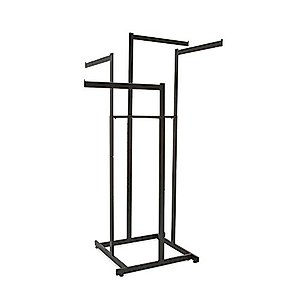 Econoco AMZ1 Clothing Rack, Black