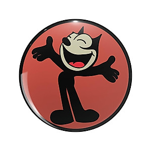 Felix The Cat Keep Walking Lapel Pin Cute Brooch Pins Badges