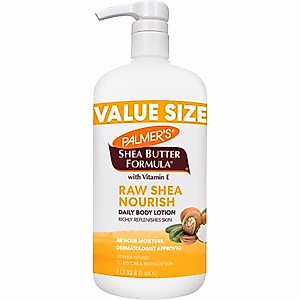 Palmer's Shea Formula Raw Shea Hand and Body Lotion, 33.8 Ounces