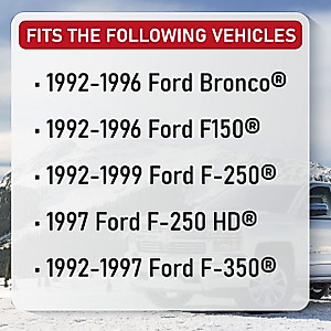 4WD Transfer Case Lower Shift Linkage - Replaces F3TZ 7210-C, 600-602, 600602 - Compatible with Ford Vehicles - 92-96 Bronco, F150, 92-1999 F-250, 97 F250 HD, 92-97 F350-4x4 Control Level Arm