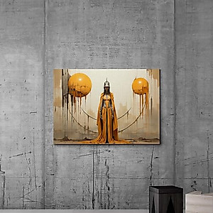 Majestic Black Stallion Galloping In The Clouds, Black Horse On Salt Flats, Canvas Print, Black Horse Print, Black Horse Wall Art