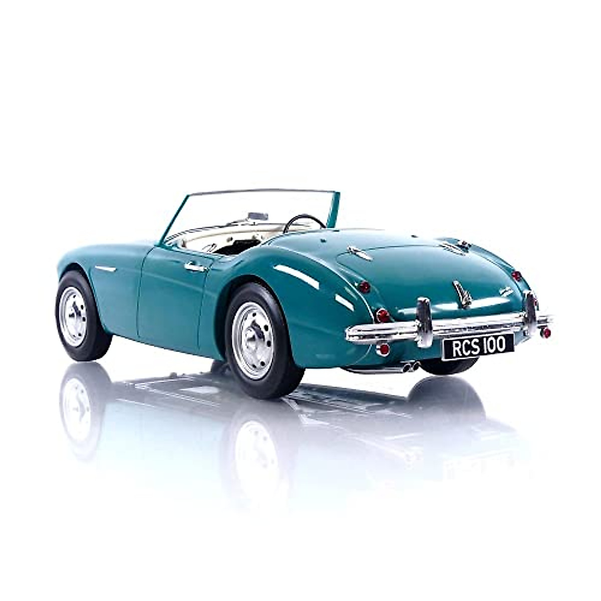 1959 Austin Healey 3000 Mk.1 RHD (Right Hand Drive) Green 1/18 Diecast Model Car by Norev 182600