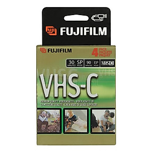Fuji PRO TC-30 Recordable VHS Cassette Tapes (4 Pack h/t)