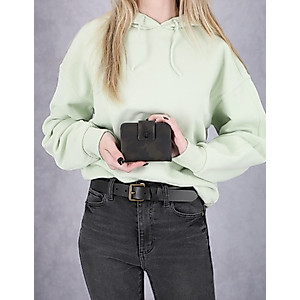 Timberland Womens Leather Rfid Small Indexer Wallet Billfold, Camo, One Size