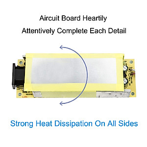 12V 10A Power Supply Adapter - COOLM AC Adaptor 100-240V 50-60HZ DC 12V 120W Adapter Transformer 5.5x2.5mm DC Output Jack for LED Strip Light LED Driver