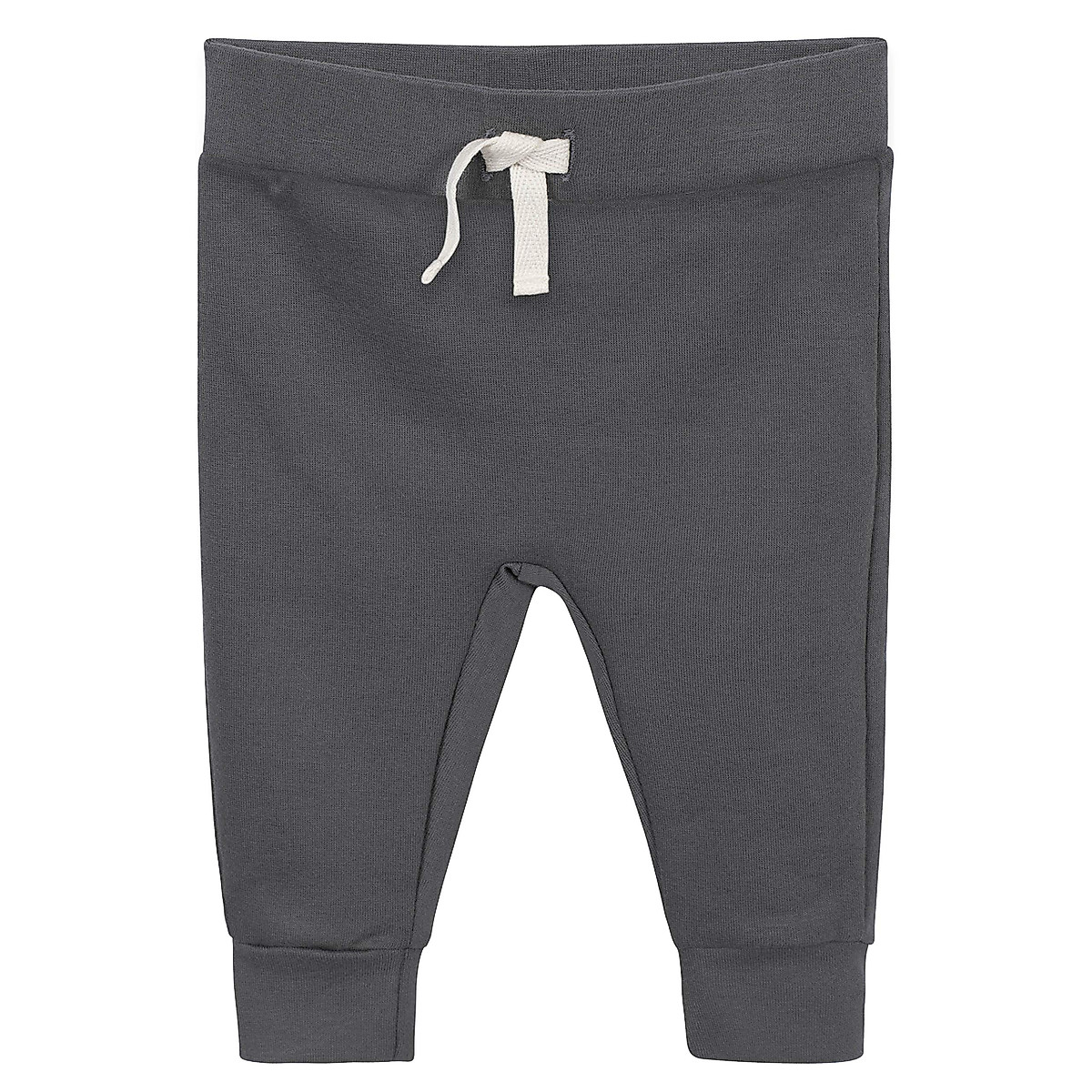 Grow by Gerber Baby Boys 2-Pack Pants, Grey, 6-9 Months